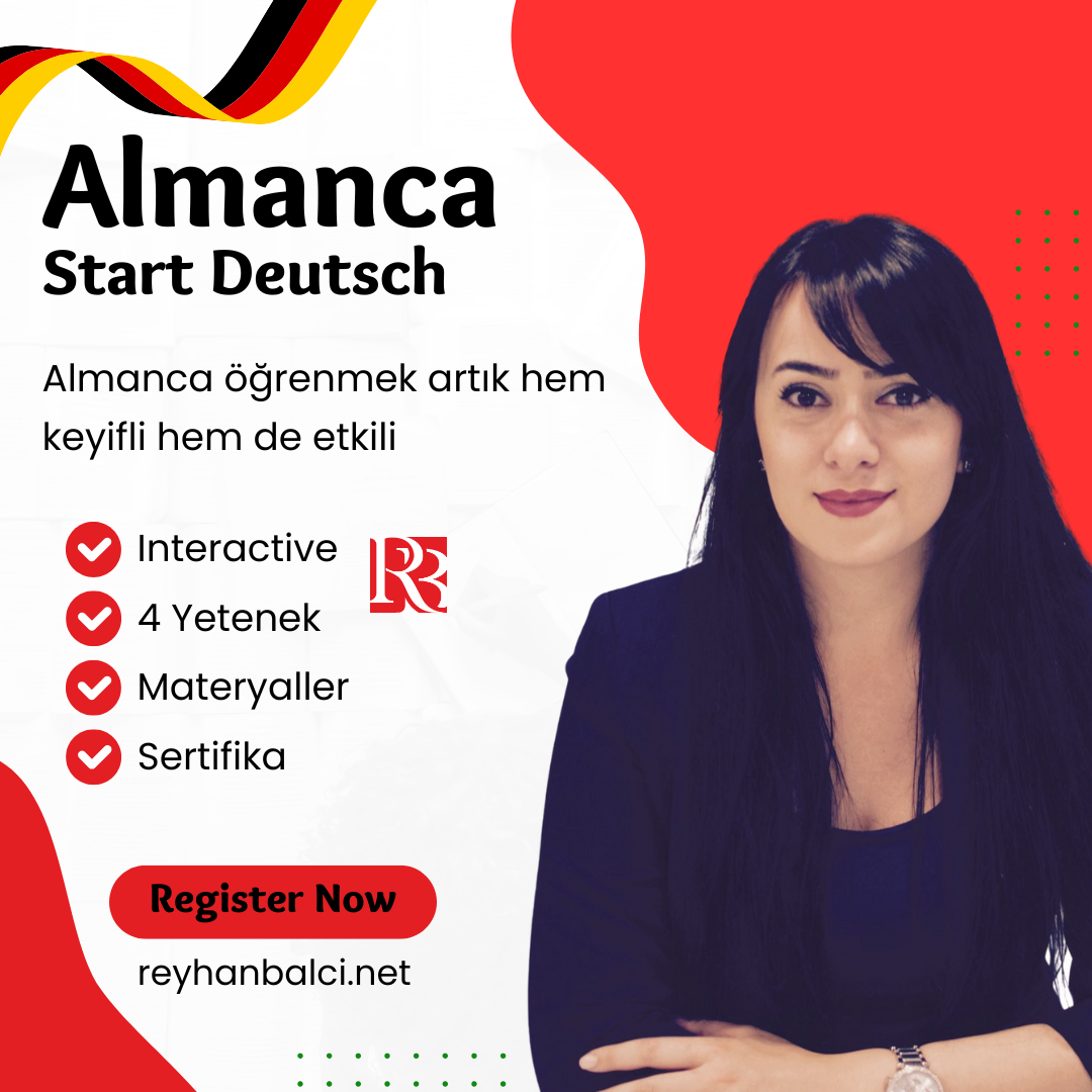 Almanca Dersi 40 Saat 1 Seviye – REYHAN